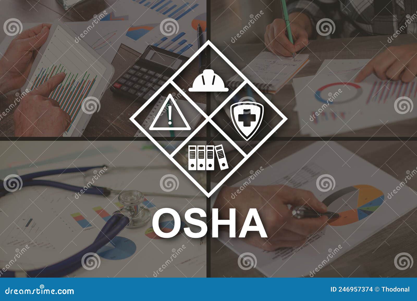 Concept of osha stock photo. Image of health, construction - 246957374