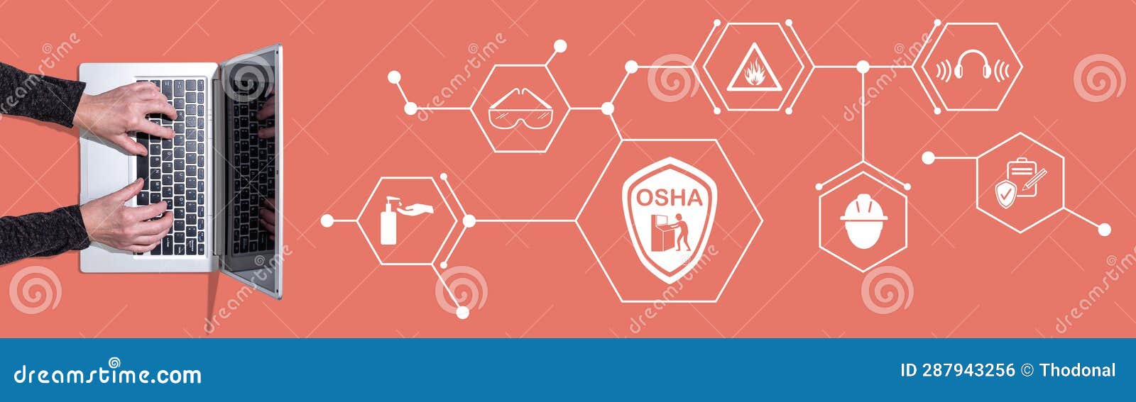 Concept of osha stock photo. Image of safe, construction - 287943256