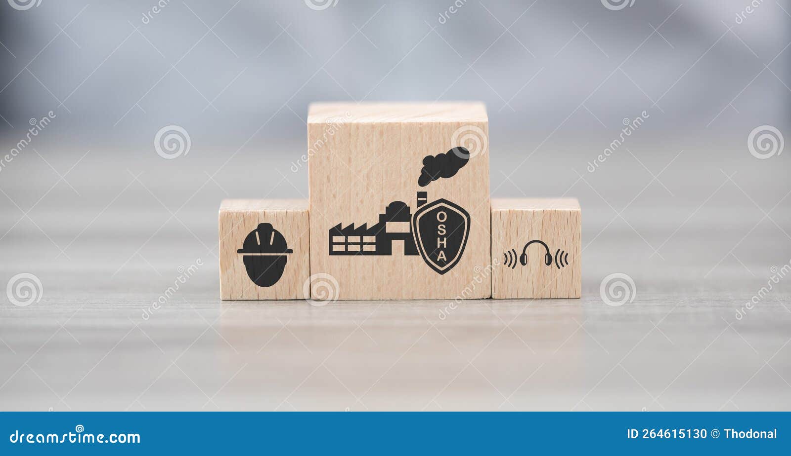 Concept of osha stock photo. Image of protection, block - 264615130