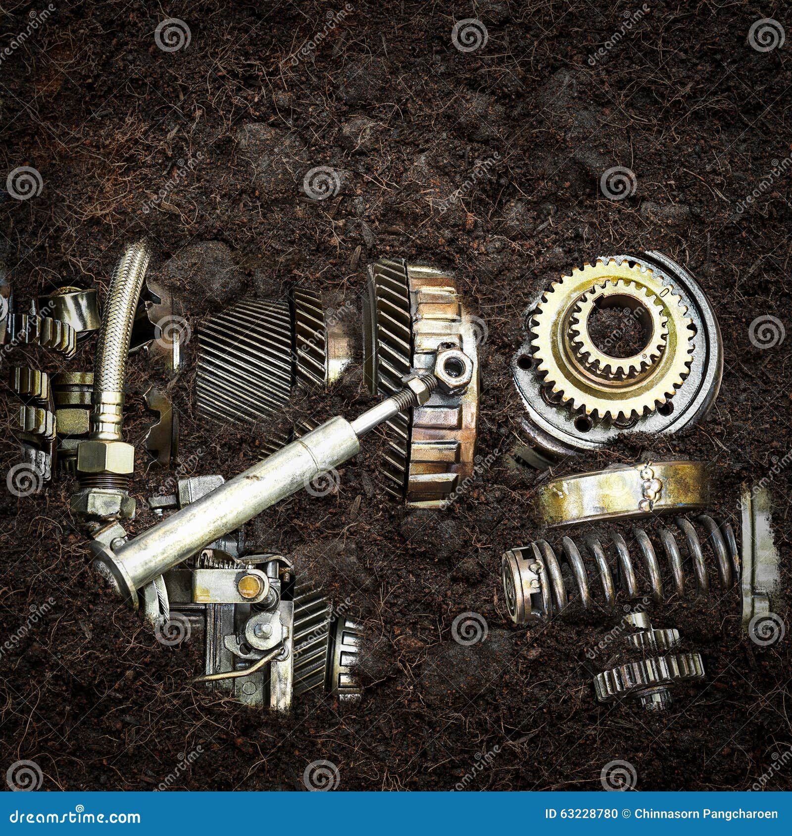 Concept of Outdated Technology Stock Photo - Image of texture ...