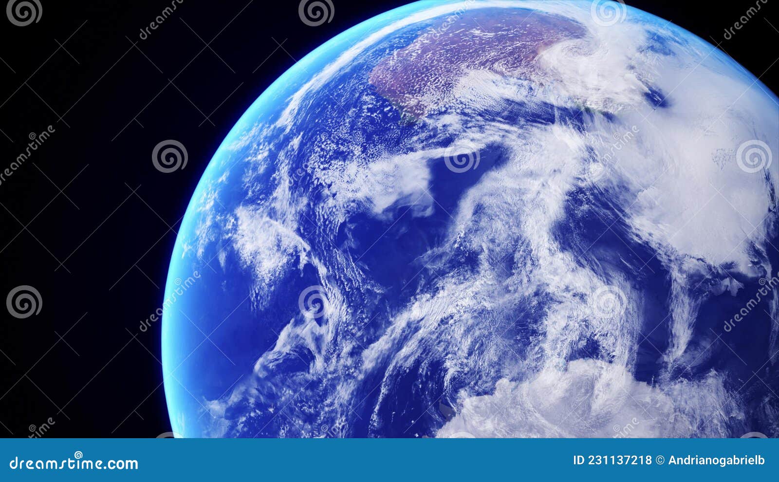 Concept 10-P1 Beautiful Scenery of Realistic Planet Earth from Space ...