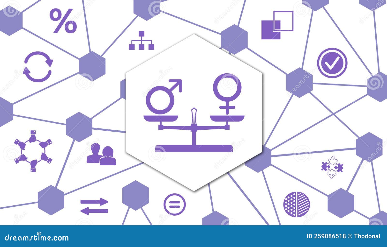 Concept of parity stock illustration. Illustration of scales - 259886518
