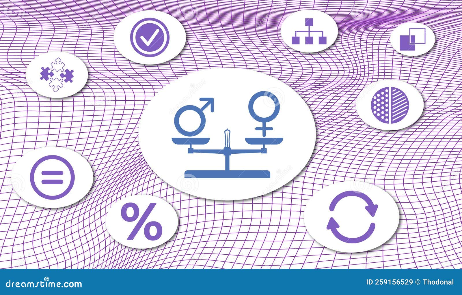 Concept of parity stock illustration. Illustration of connection ...
