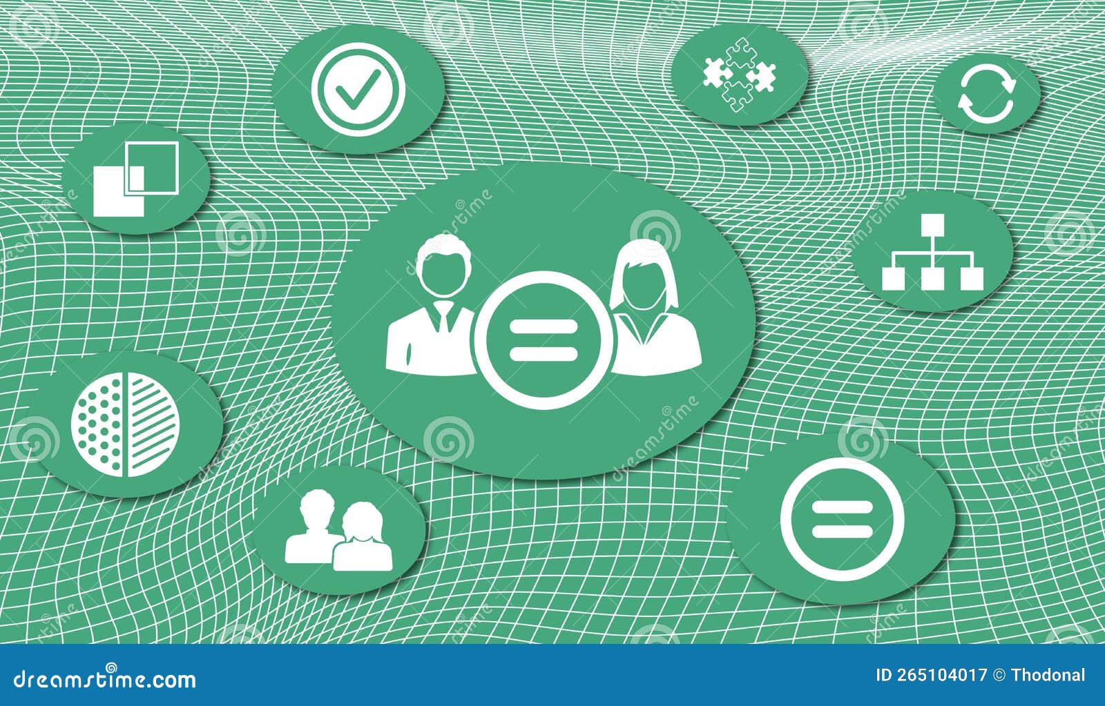 Concept of parity stock illustration. Illustration of employment ...