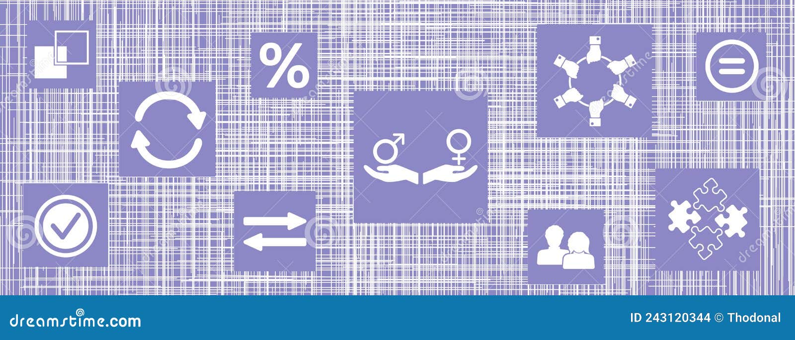 Concept of parity stock illustration. Illustration of woman - 243120344