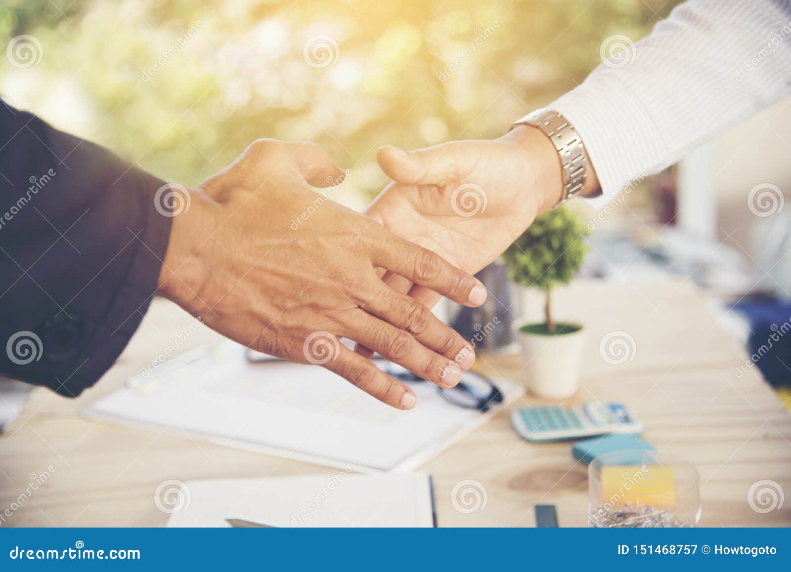 Concept of Partnership - Handshake Business Partners.Trust Business ...