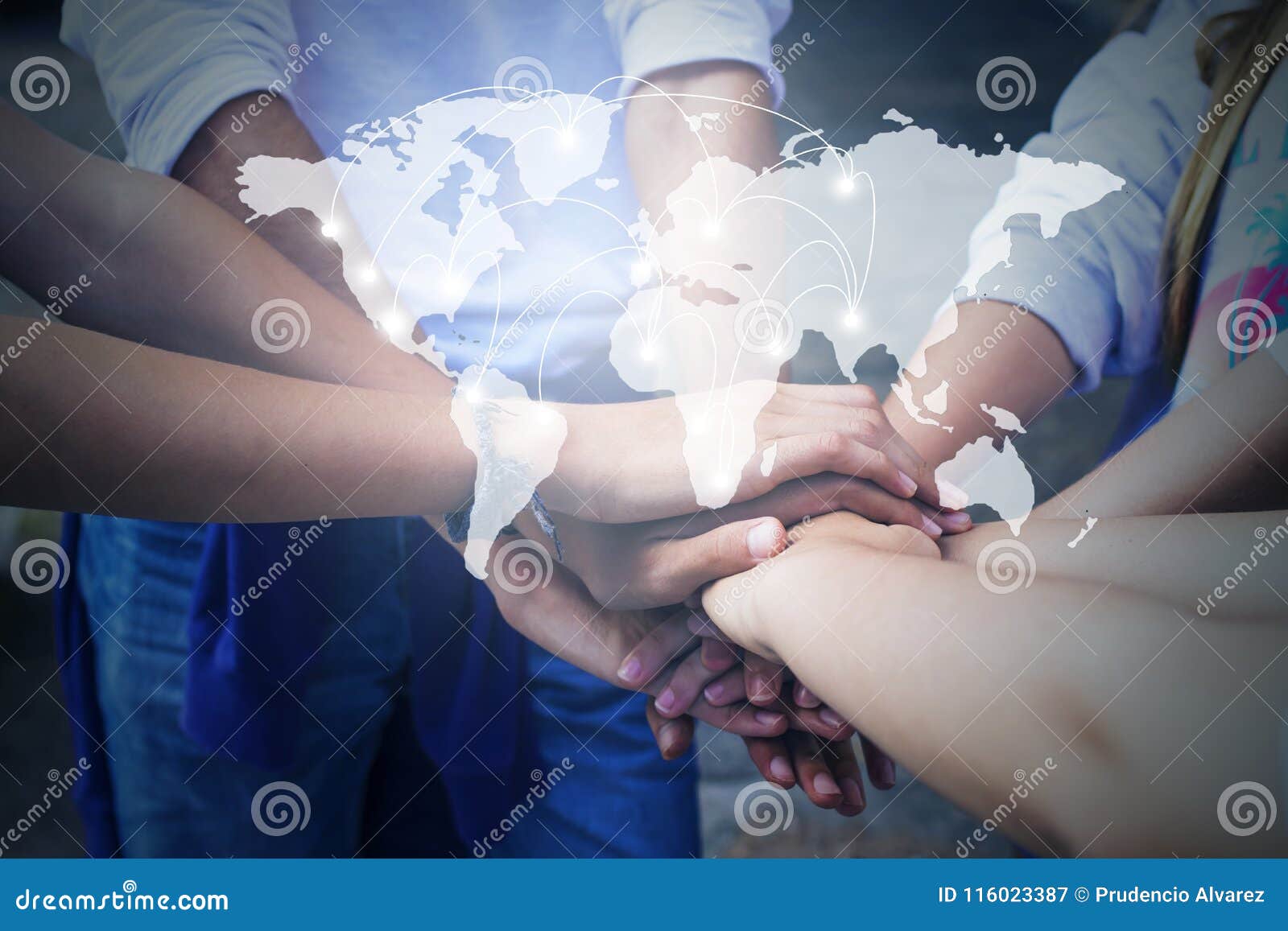Concept of peace and unity stock image. Image of planet - 116023387