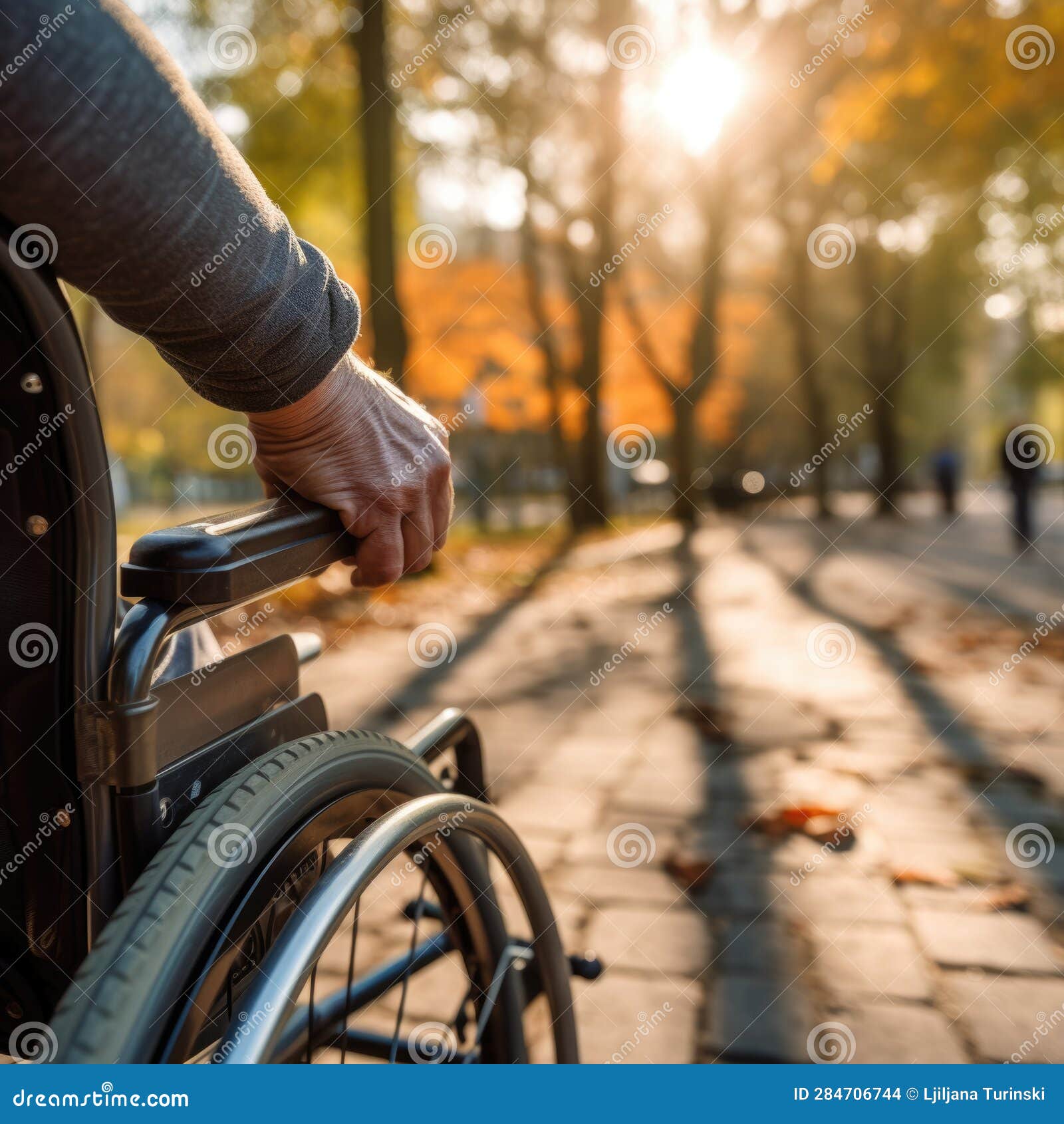 Concept for People on Wheelchair.Background Stock Illustration ...
