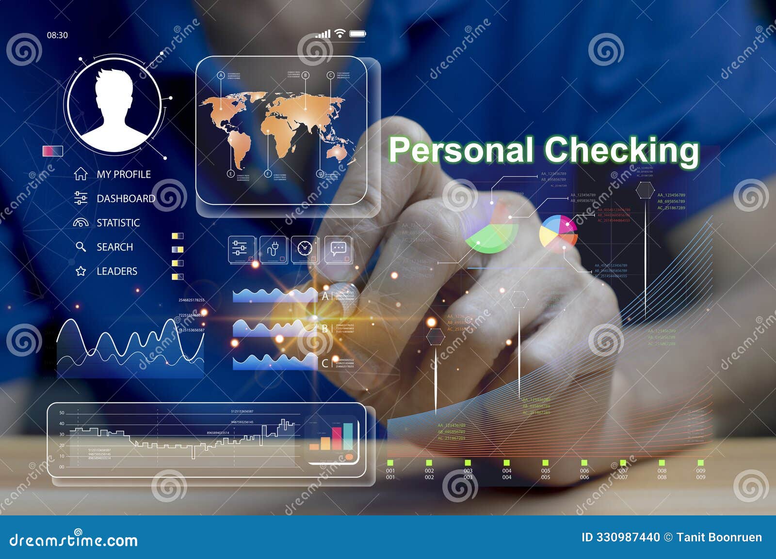 Concept of Personal Data Verification, Human Resource Management, HR ...