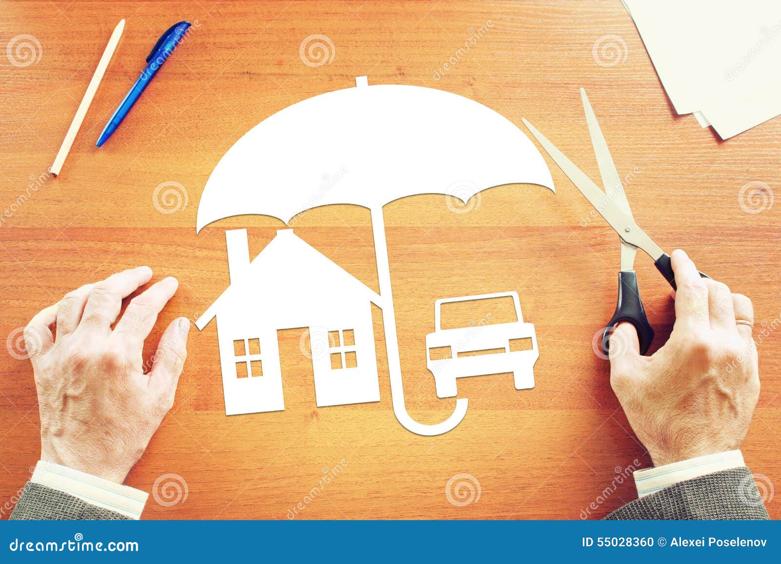 Concept of Personal Property Insurance Stock Photo - Image of ...
