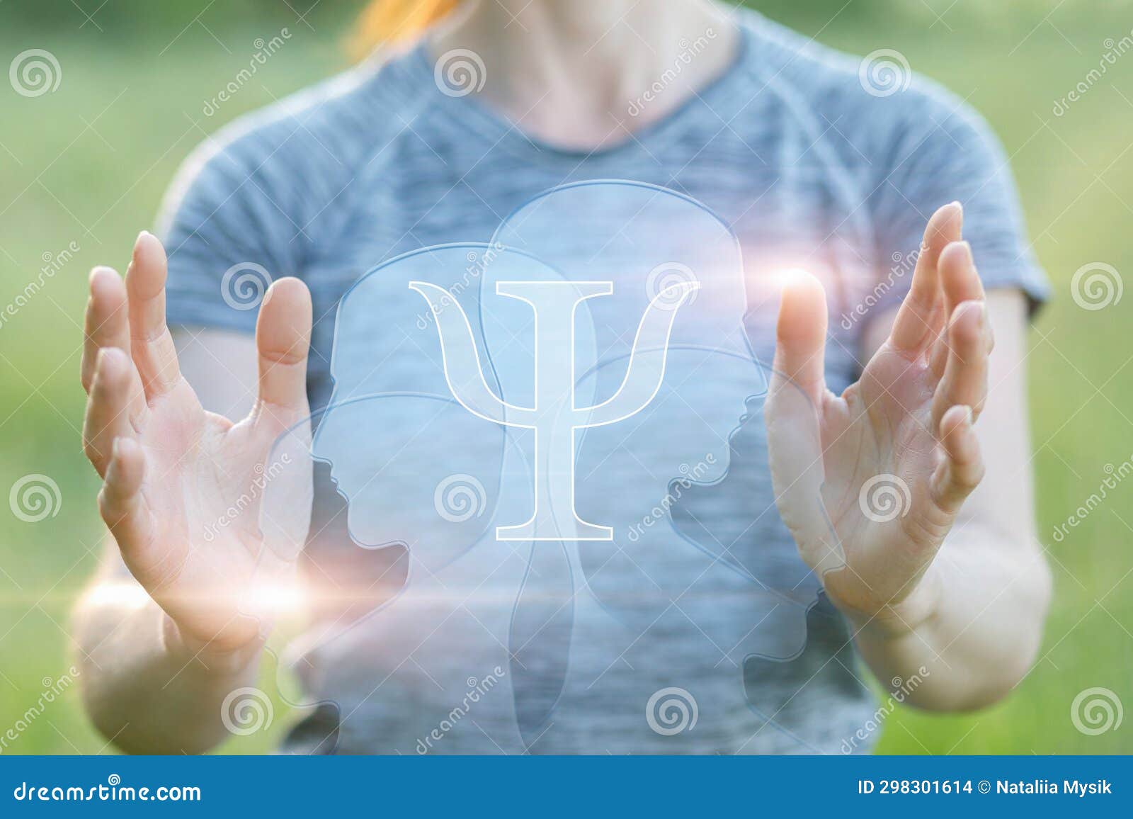 The Concept of Personalization of the Psyche Stock Photo - Image of ...