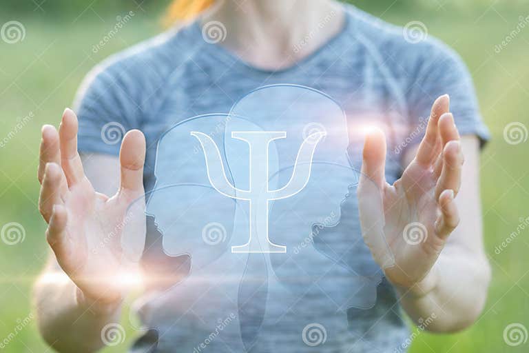 The Concept of Personalization of the Psyche Stock Photo - Image of ...