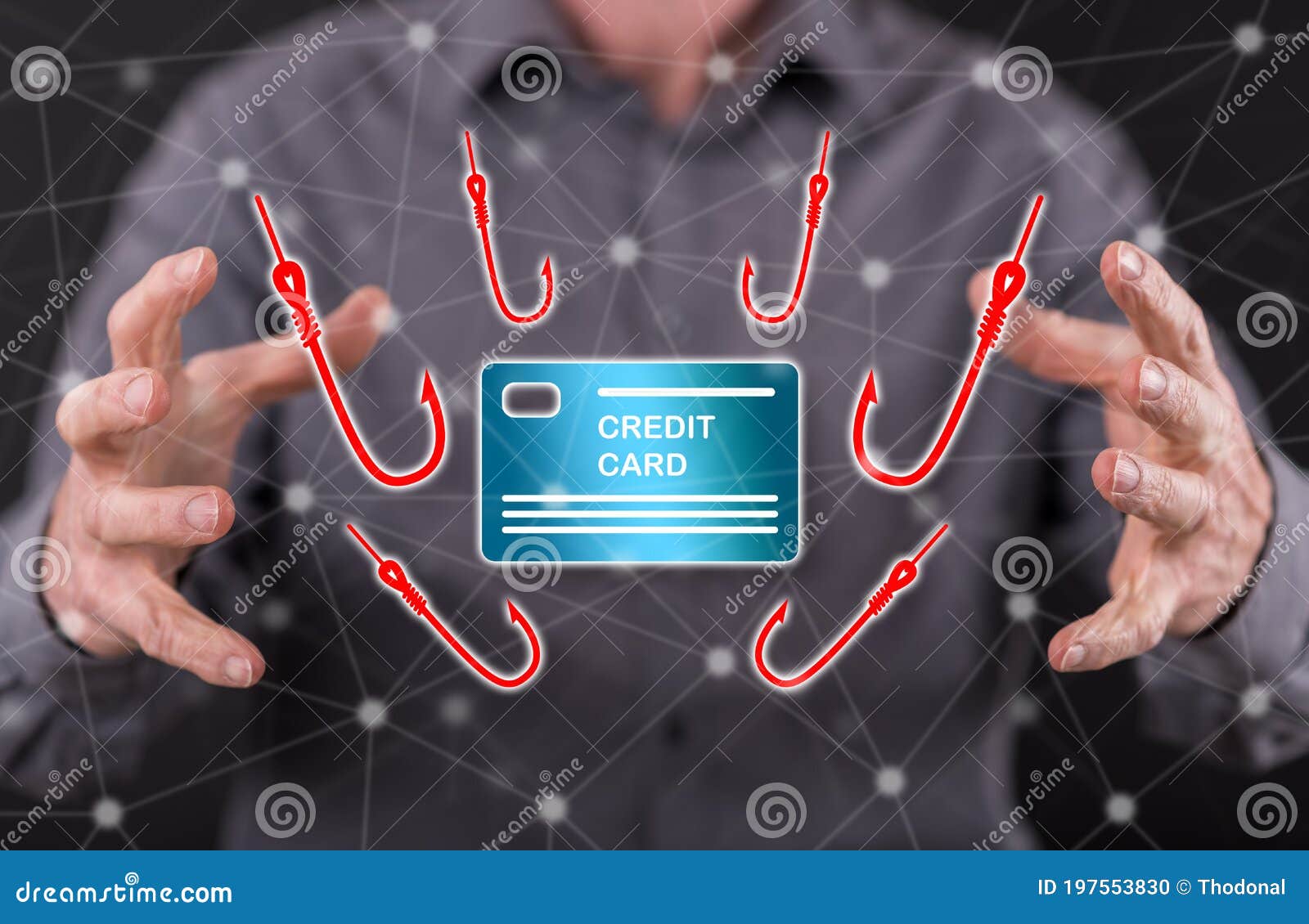 Concept of phishing stock photo. Image of password, hacking - 197553830