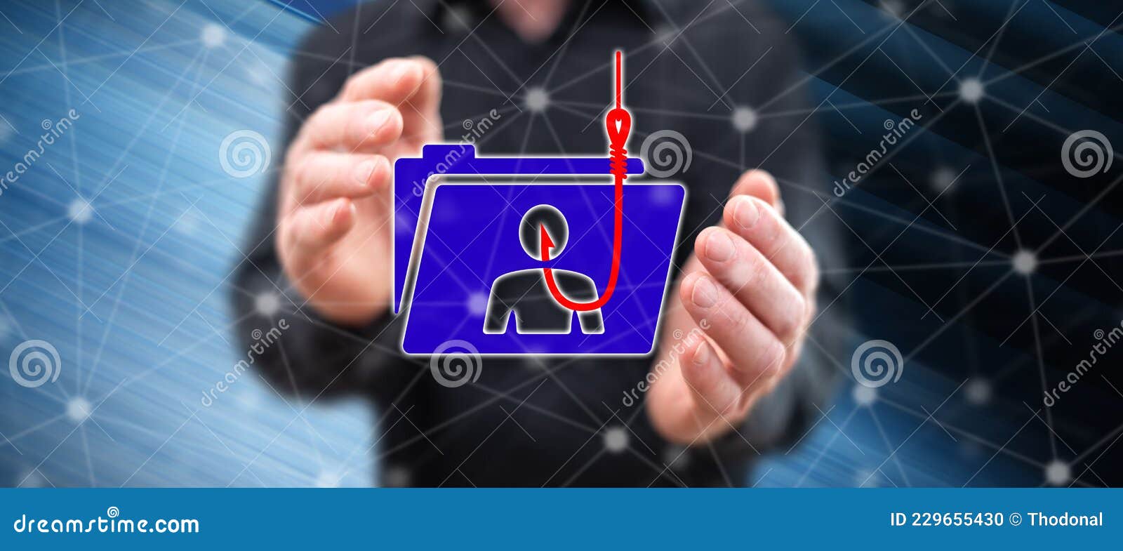 Concept of phishing stock photo. Image of secure, virus - 229655430