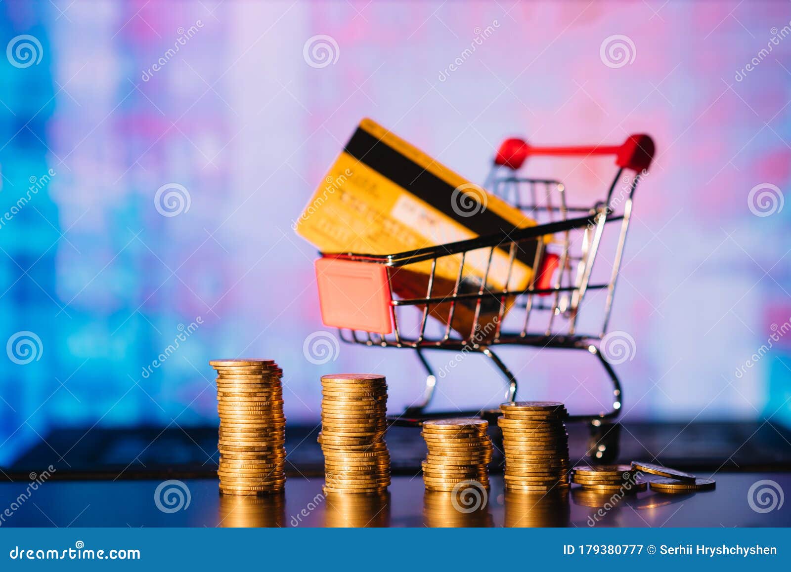 Concept Photo Progressive Increase in Profits Stock Image - Image of ...