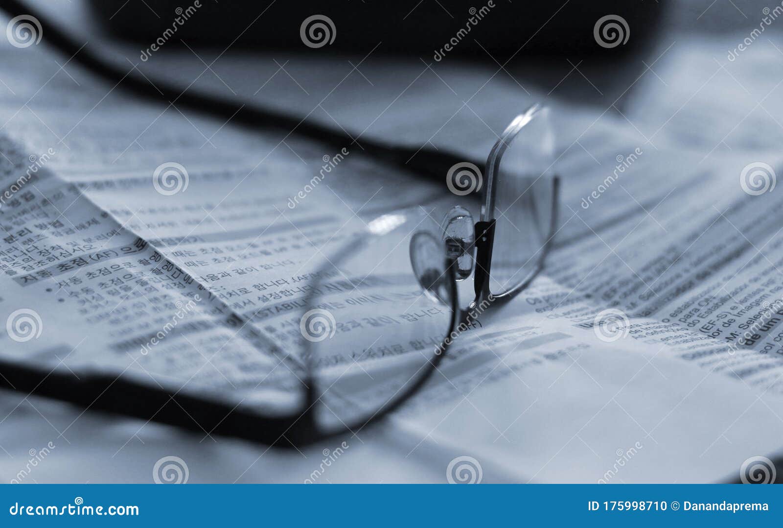 Concept Photo - Reading and Spectacles Stock Photo - Image of exam ...