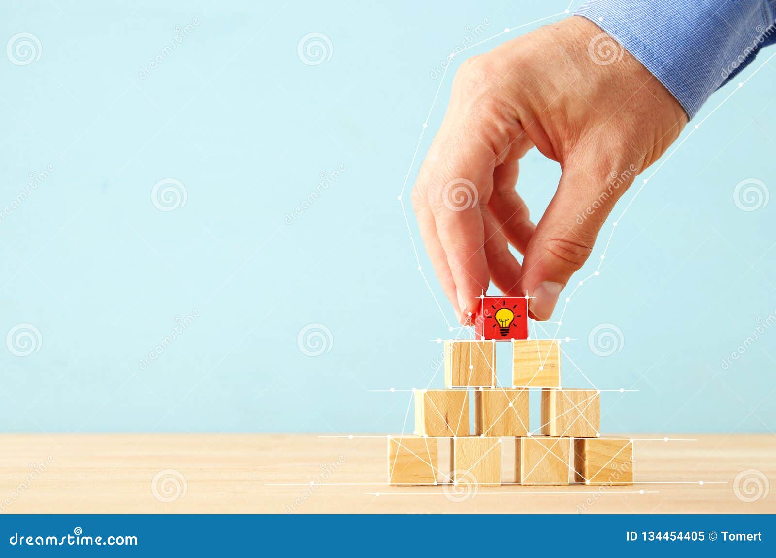 Concept Photo of Revealing an Idea, Finding the Right Solution during ...