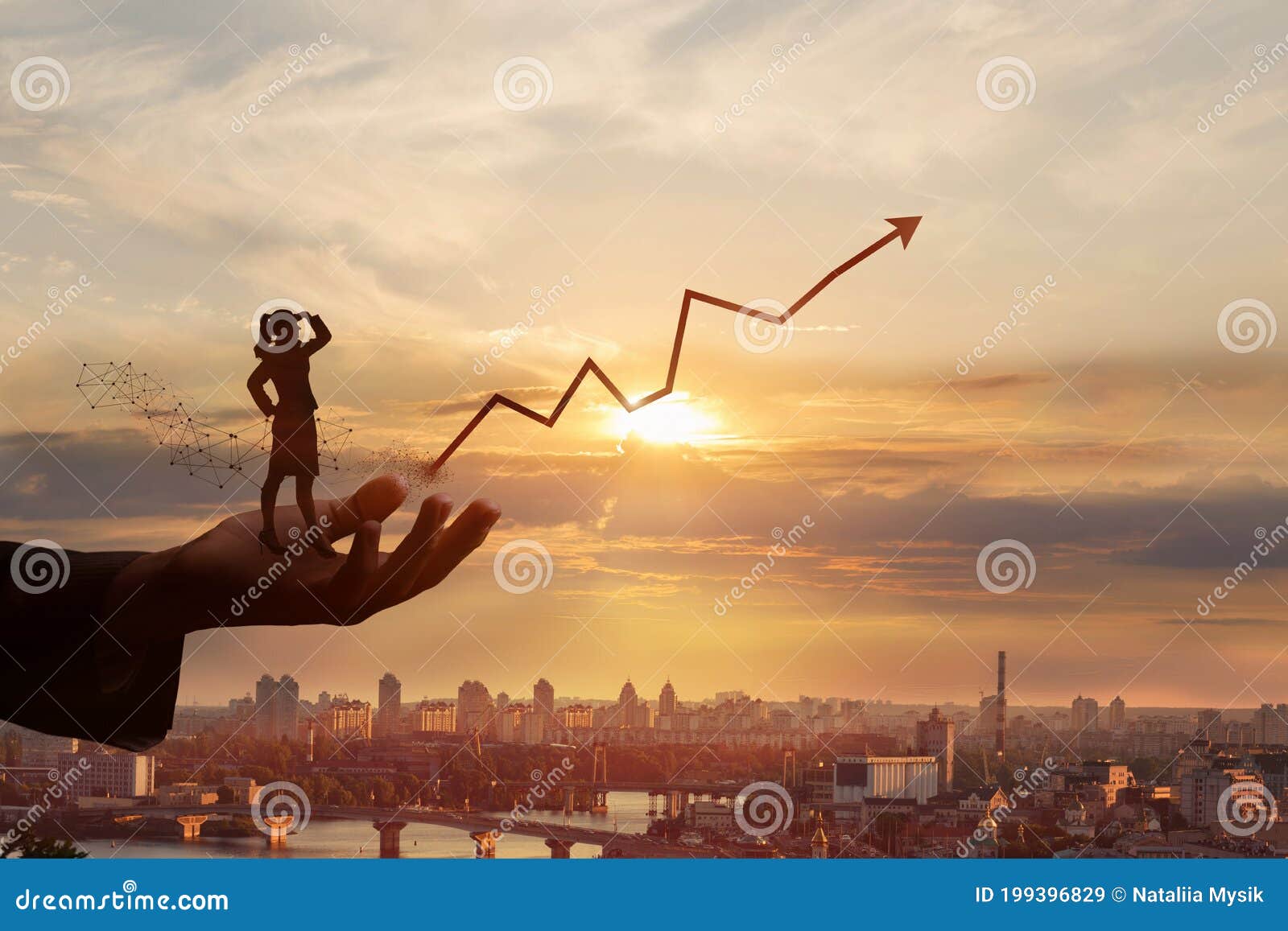 Concept of Planning Long-term Development in Business Stock Image ...
