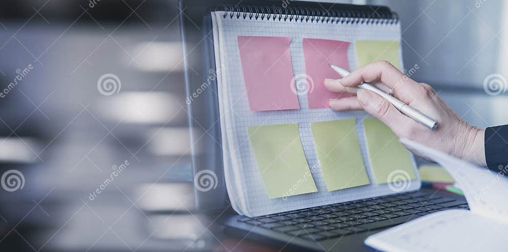 The Concept of Planning and Organizing Tasks Stock Image - Image of ...