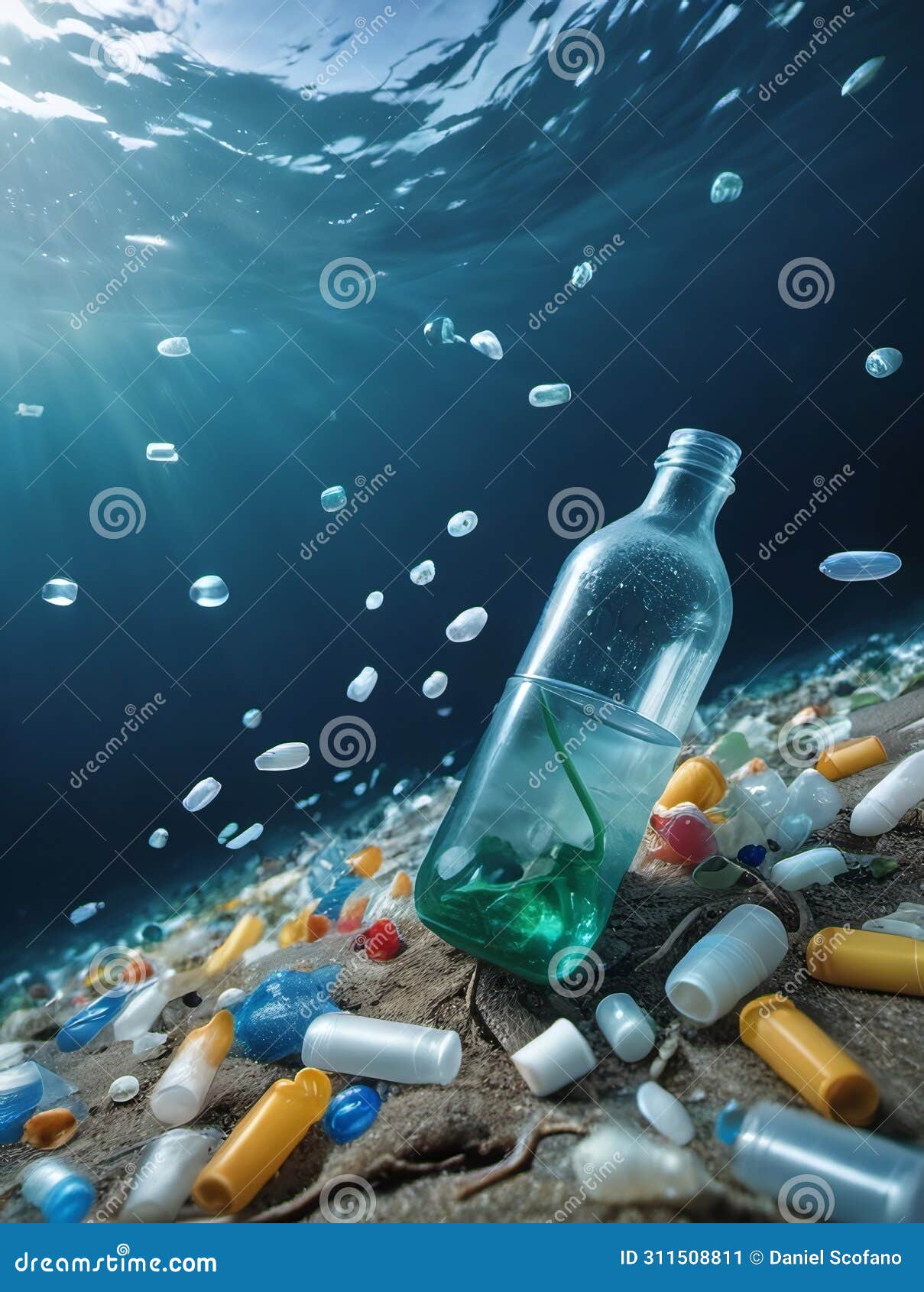 Plastic Pollution in Ocean, Problem Plastic Bottles and Microplastics ...