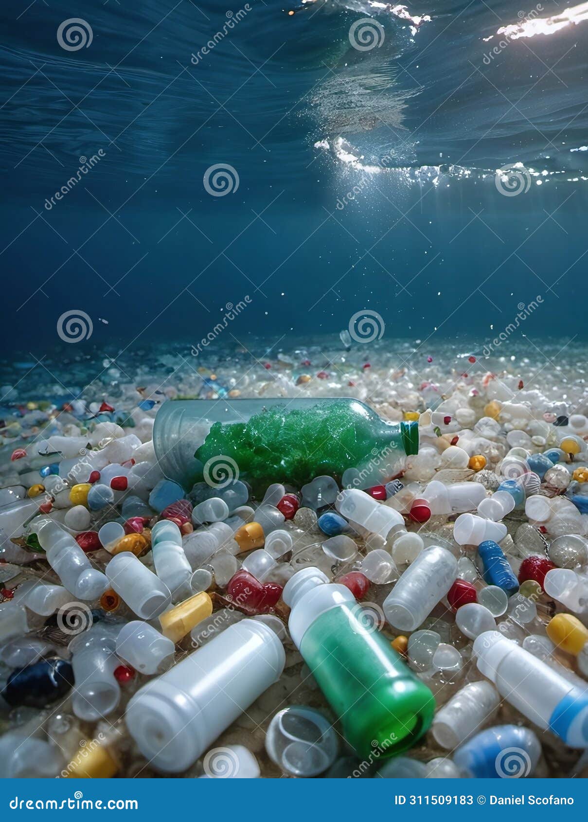 Plastic Pollution in Ocean, Problem Plastic Bottles and Microplastics ...