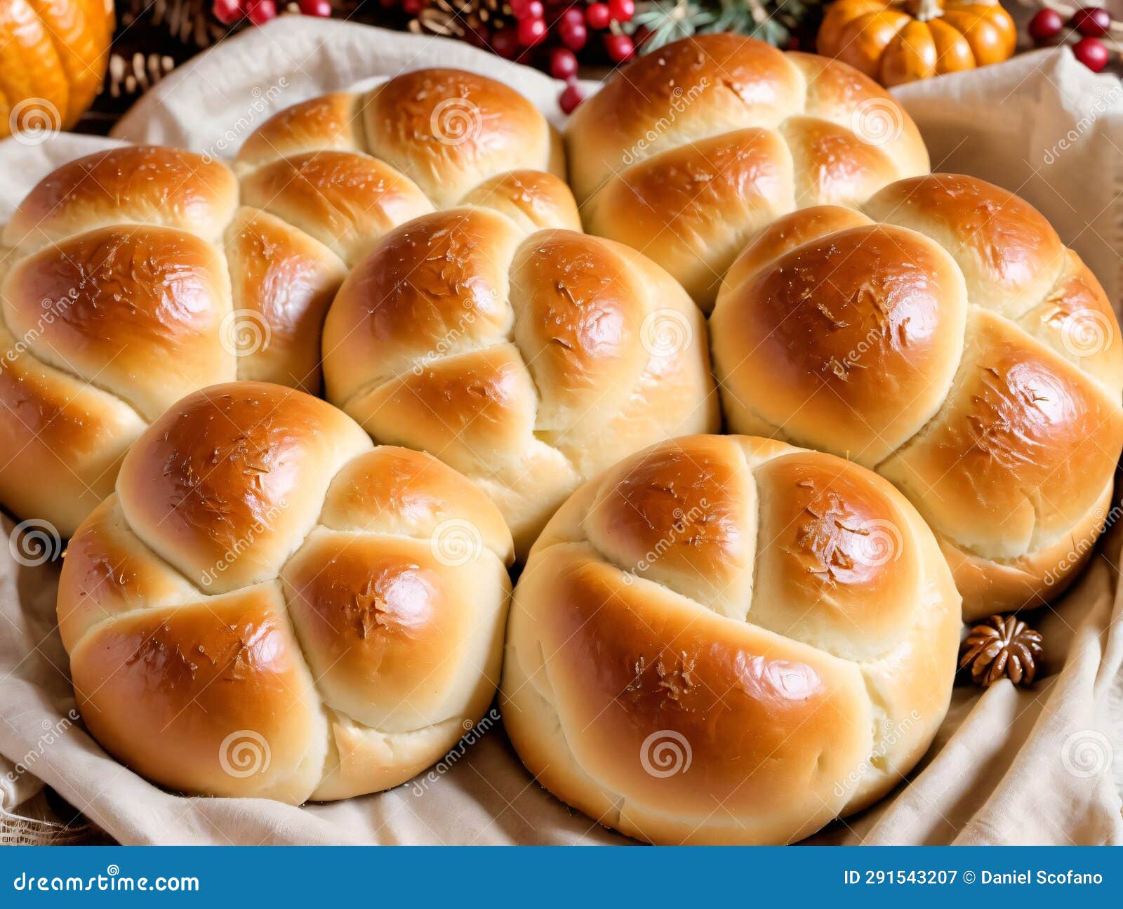 A Plate Of Hot Buns With A Bowl Of Hot Buns Generative Ai Stock Illustration Illustration Of