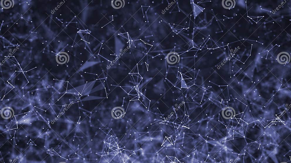 Plexus Network Concept for Digital Communication and Technology Stock ...