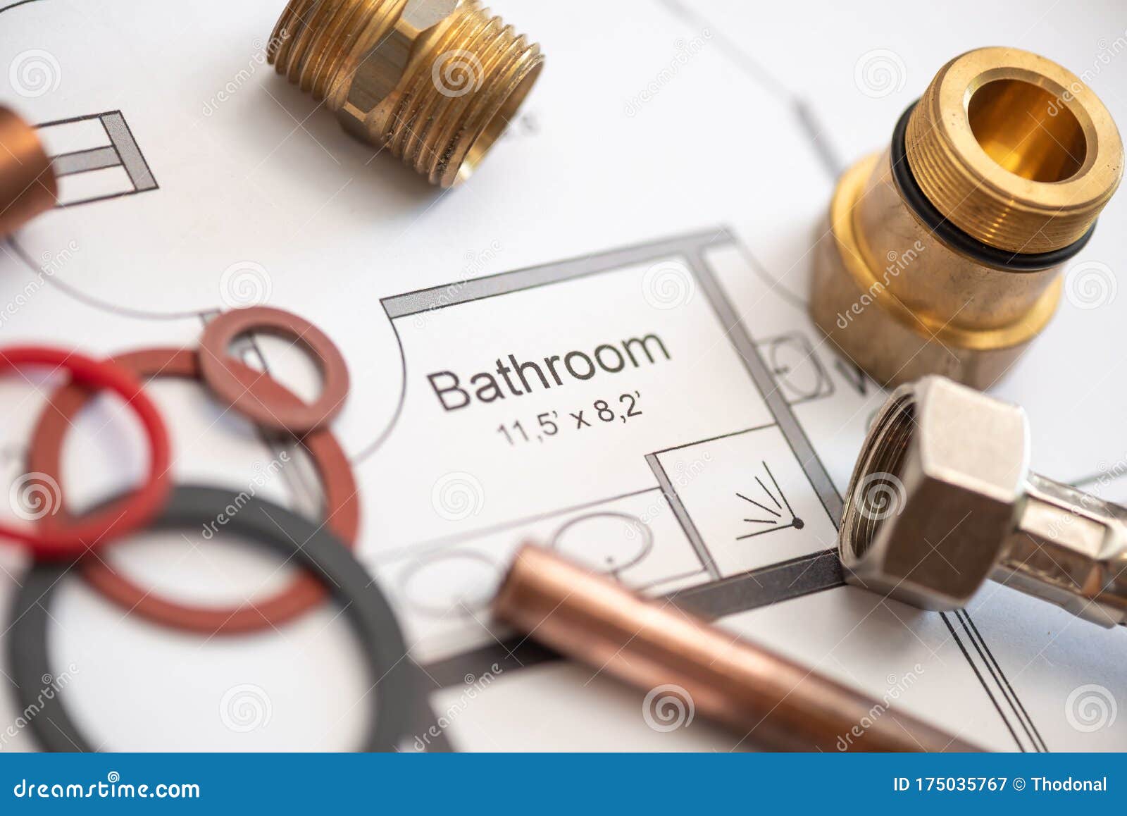 Plumbing Fitting Blueprint Stock Photos - Free & Royalty-Free Stock ...
