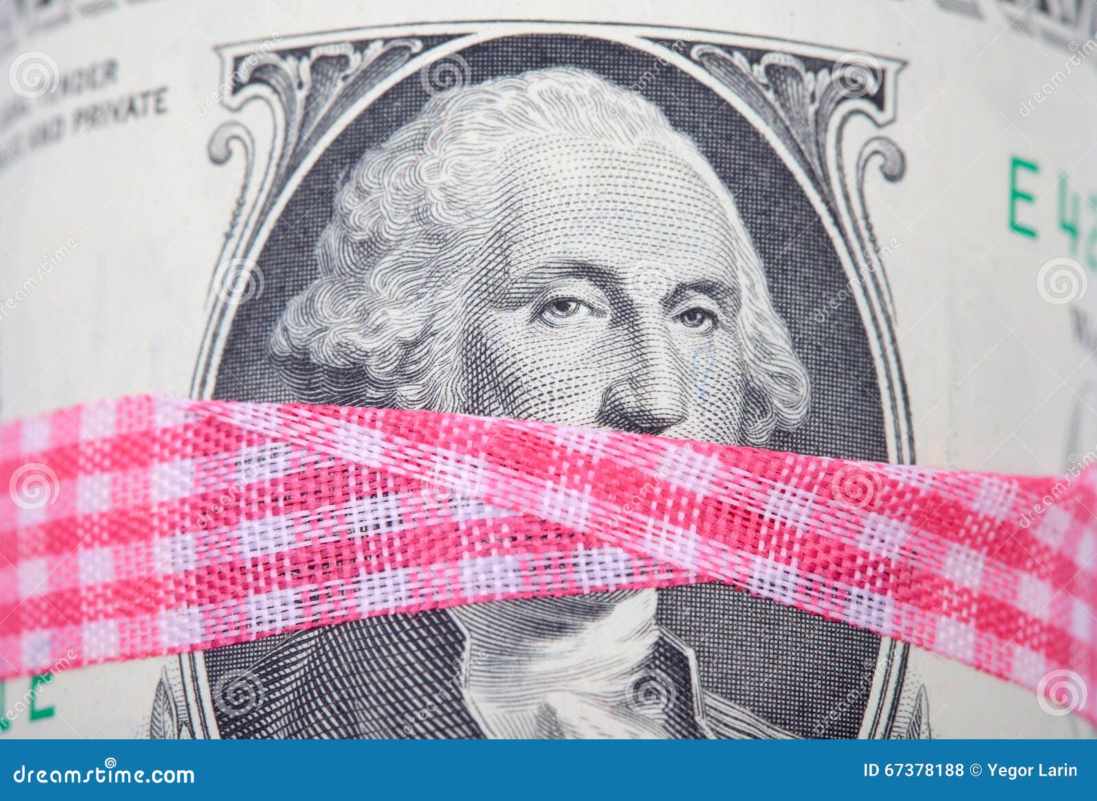 Concept Portrait of the President on Dollar Bill Stock Photo - Image of ...