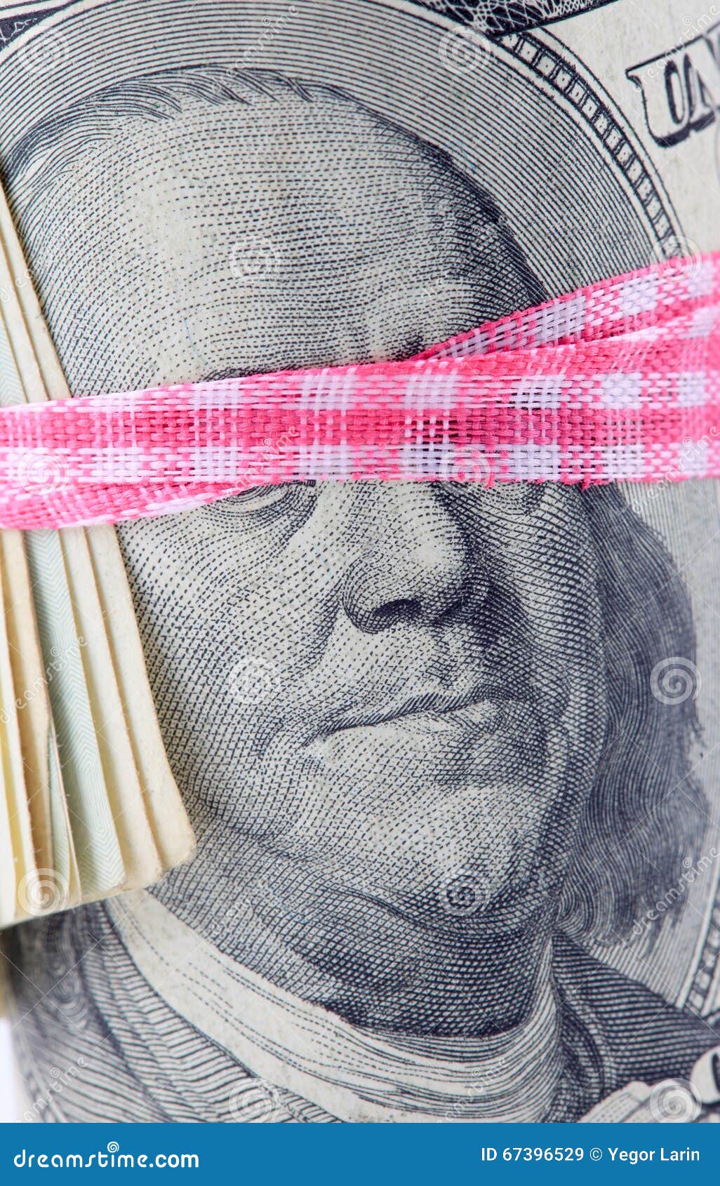 Concept Portrait of the President on Dollar Bill Stock Image - Image of ...