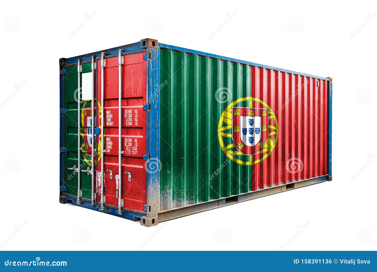 The Concept of Export-import Stock Photo - Image of economy, container ...