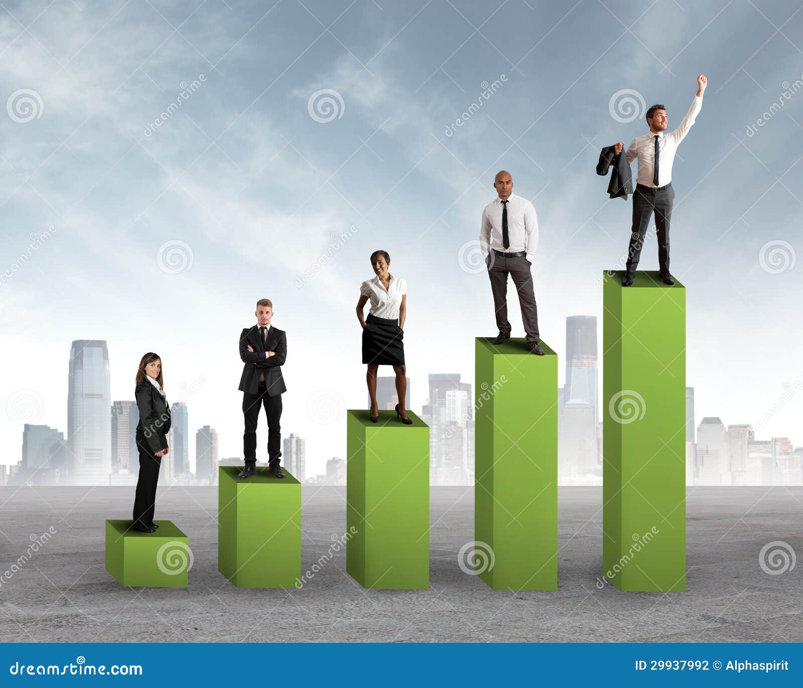 Teamwork statistics stock photo. Image of earnings, graph - 29937992