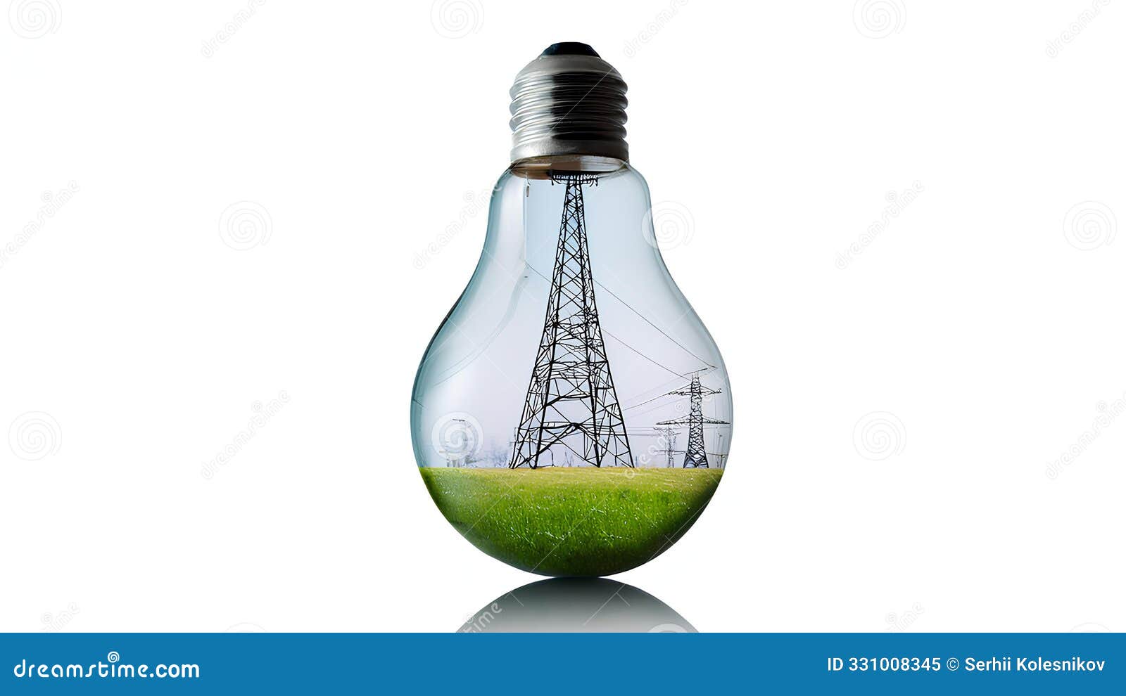 Concept: Power Problems, Power Grid Crisis, Blackout. Inside the Light ...