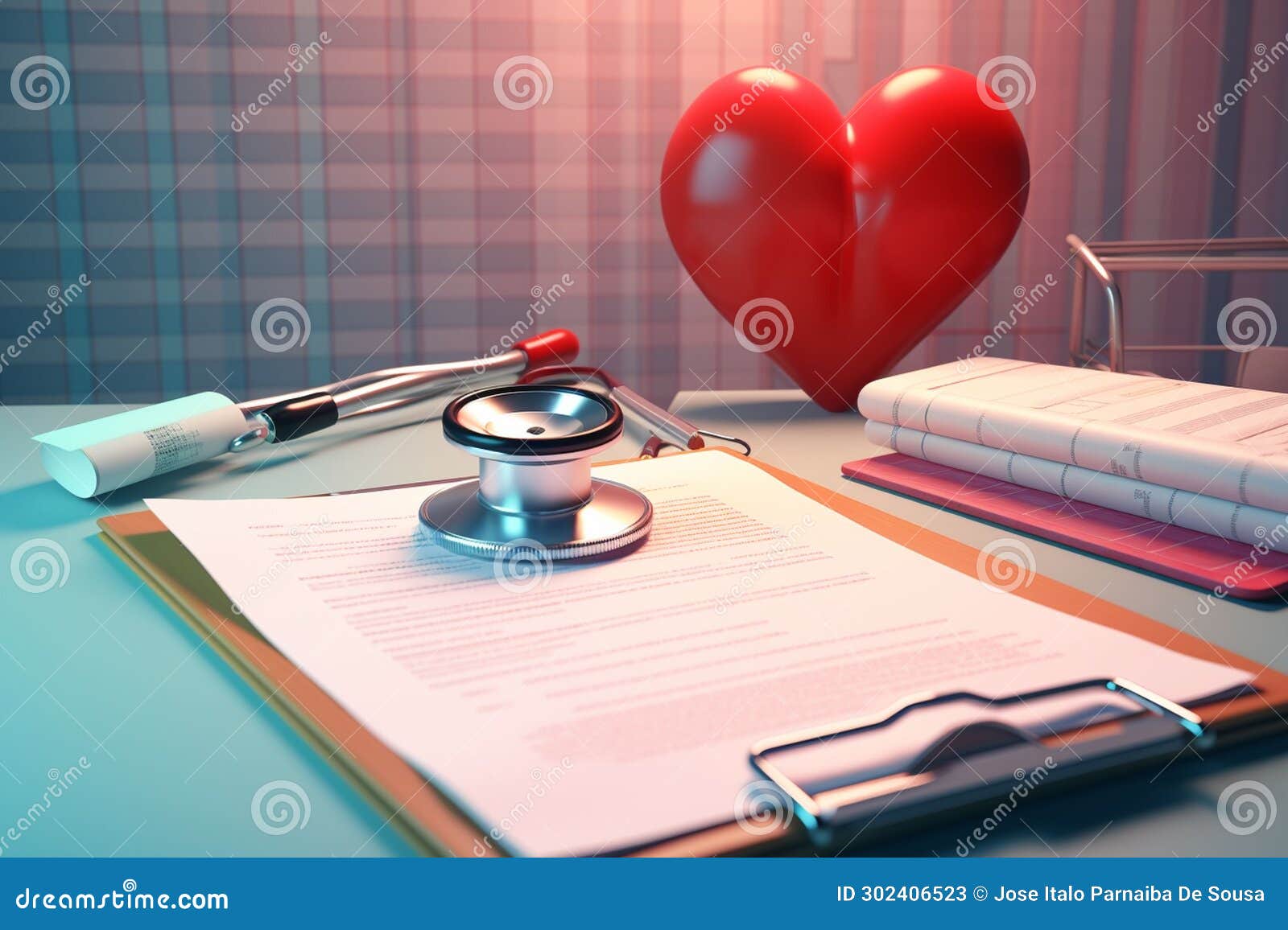 Concept of Preventive Care with a Checklist of Stock Image - Image of ...