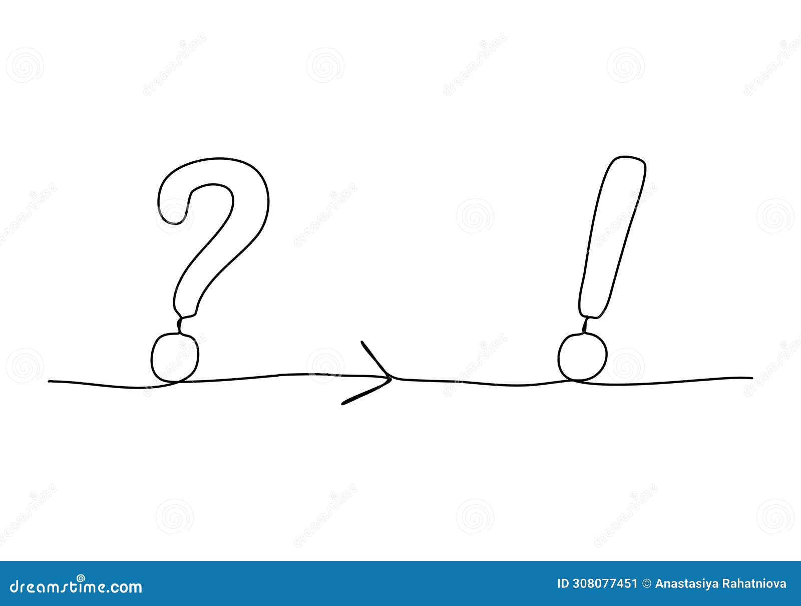 Concept for Problem Solving, One Line Drawing Vector Illustration Stock ...