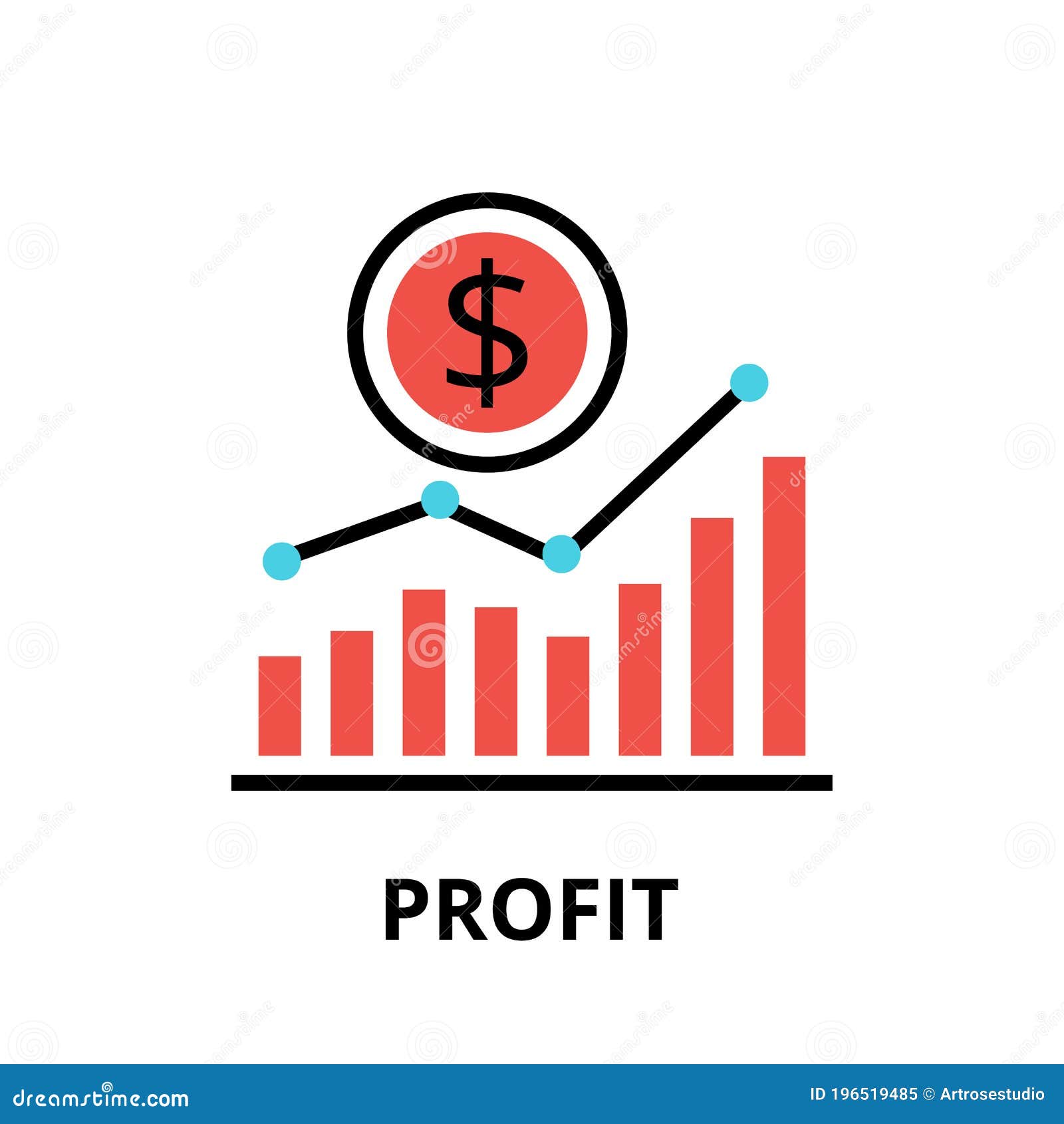 Profit Icon Made With Currency Symbols. Dollar, Euro, Yen And Pound ...