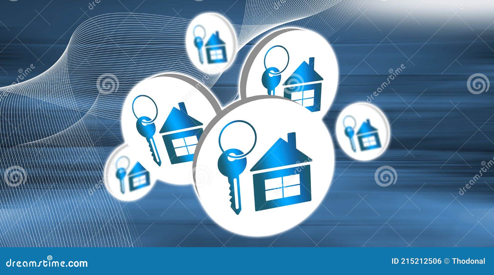 Concept of property stock illustration. Illustration of rent - 215212506