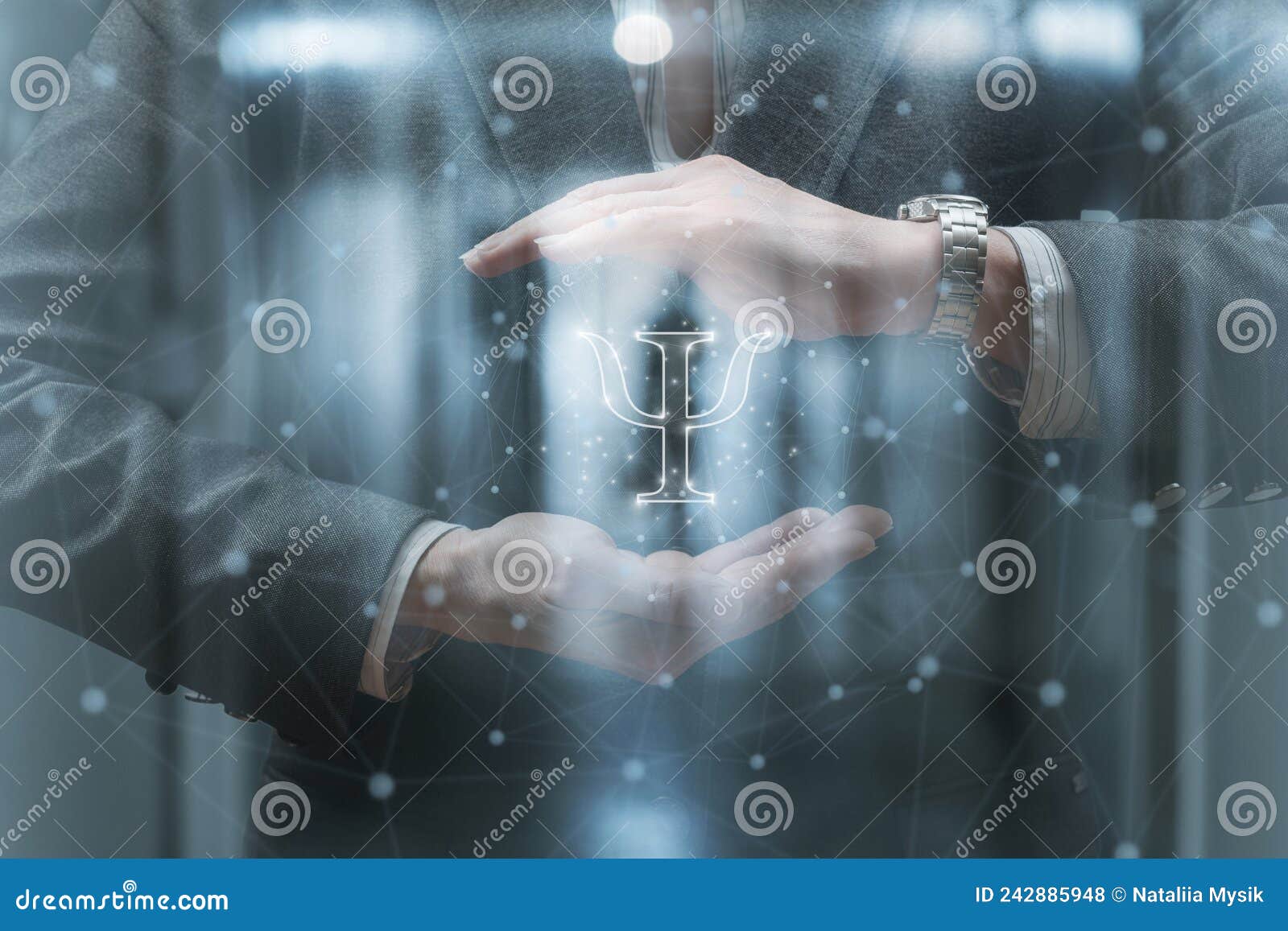 Concept of Protecting the Psyche of the Patient Stock Photo - Image of ...