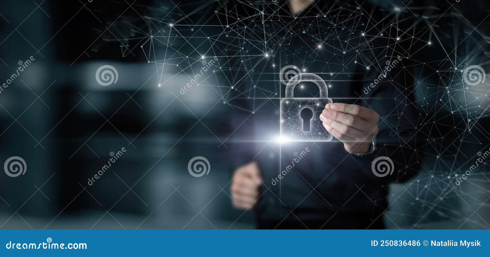 The Concept of Protection and Security Network Communications Stock ...