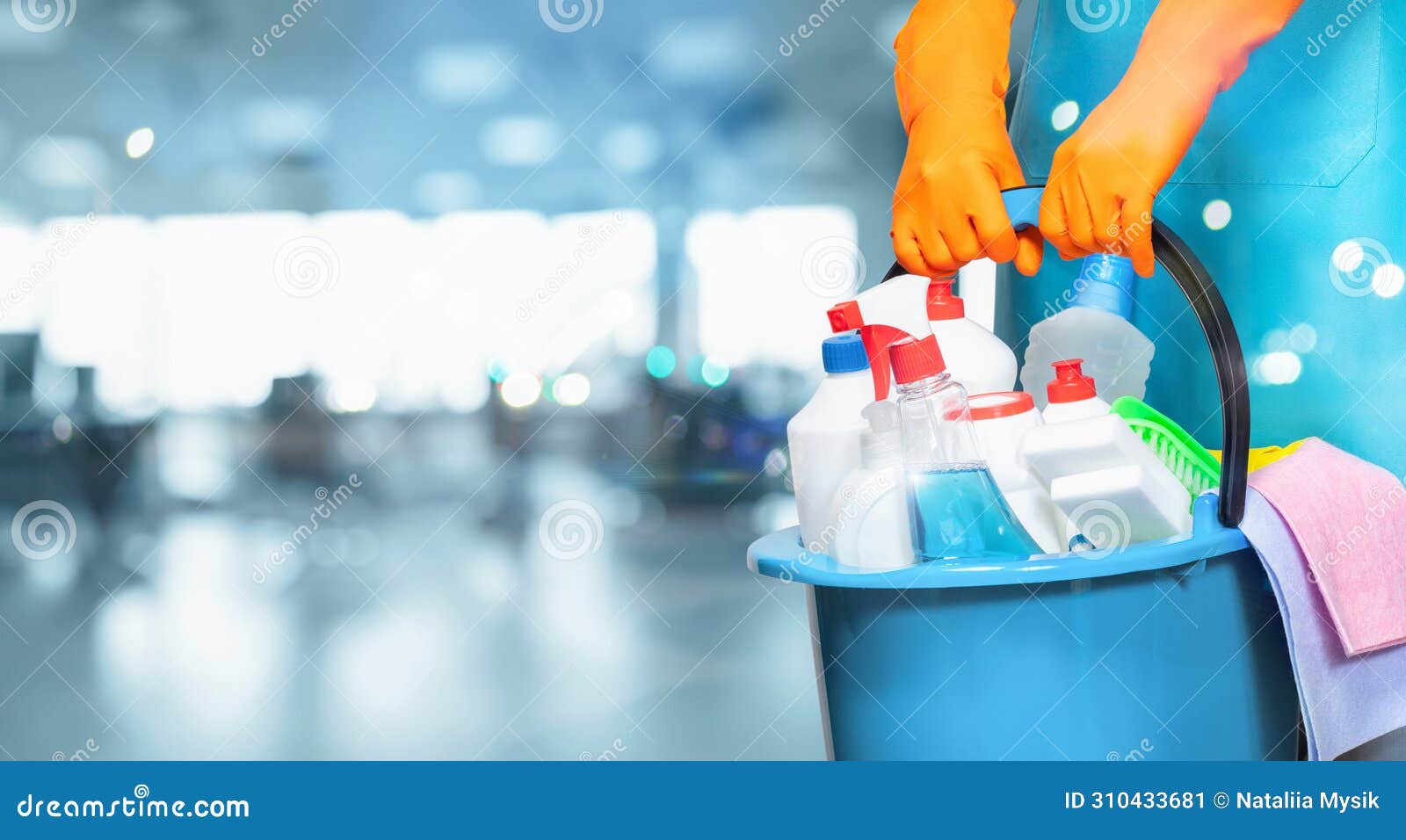 Concept of Providing Cleaning Services in Office Stock Image - Image of ...