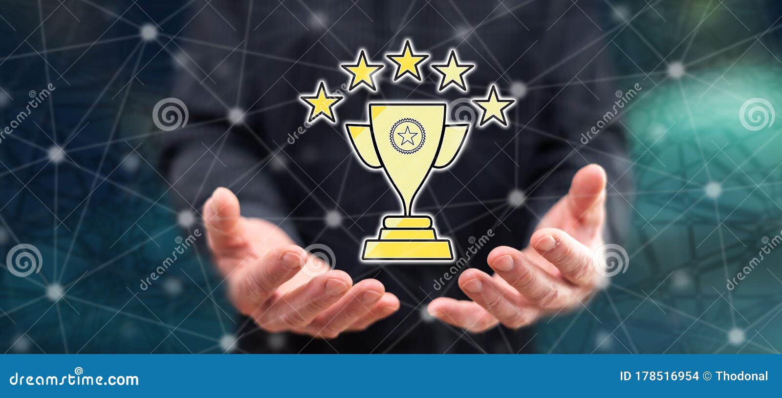 Concept of Quality Champion Stock Illustration - Illustration of ...