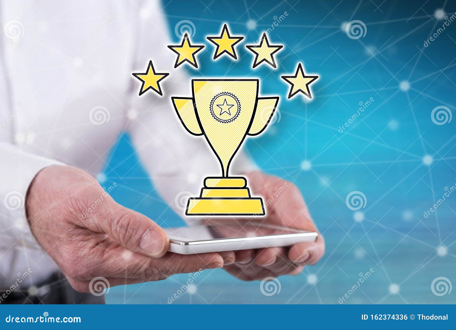 Concept of Quality Champion Stock Photo - Image of achievement ...