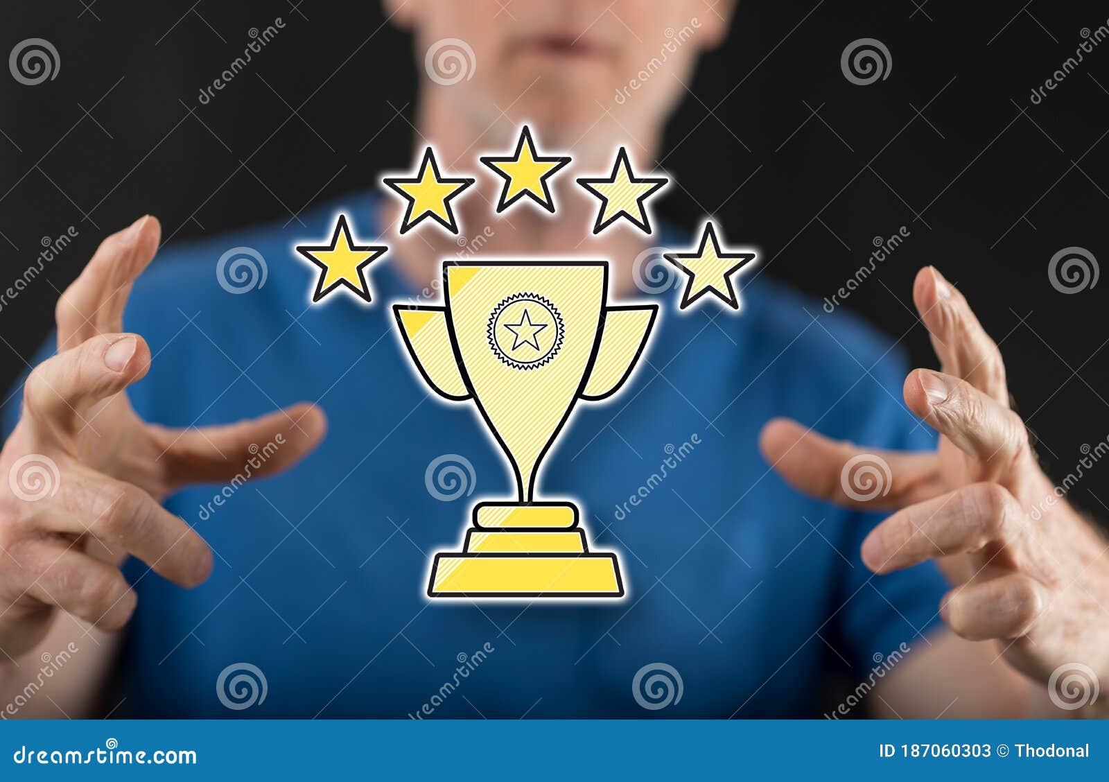 Concept of Quality Champion Stock Image - Image of victory, rate: 187060303