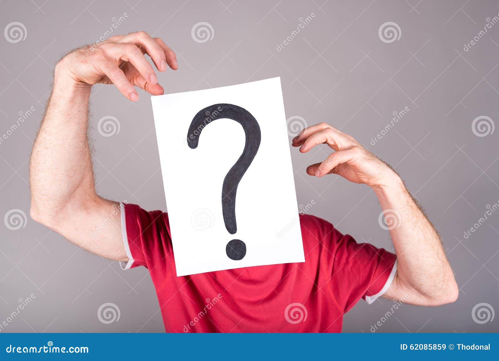 Concept of questioning stock image. Image of uncertainty - 62085859