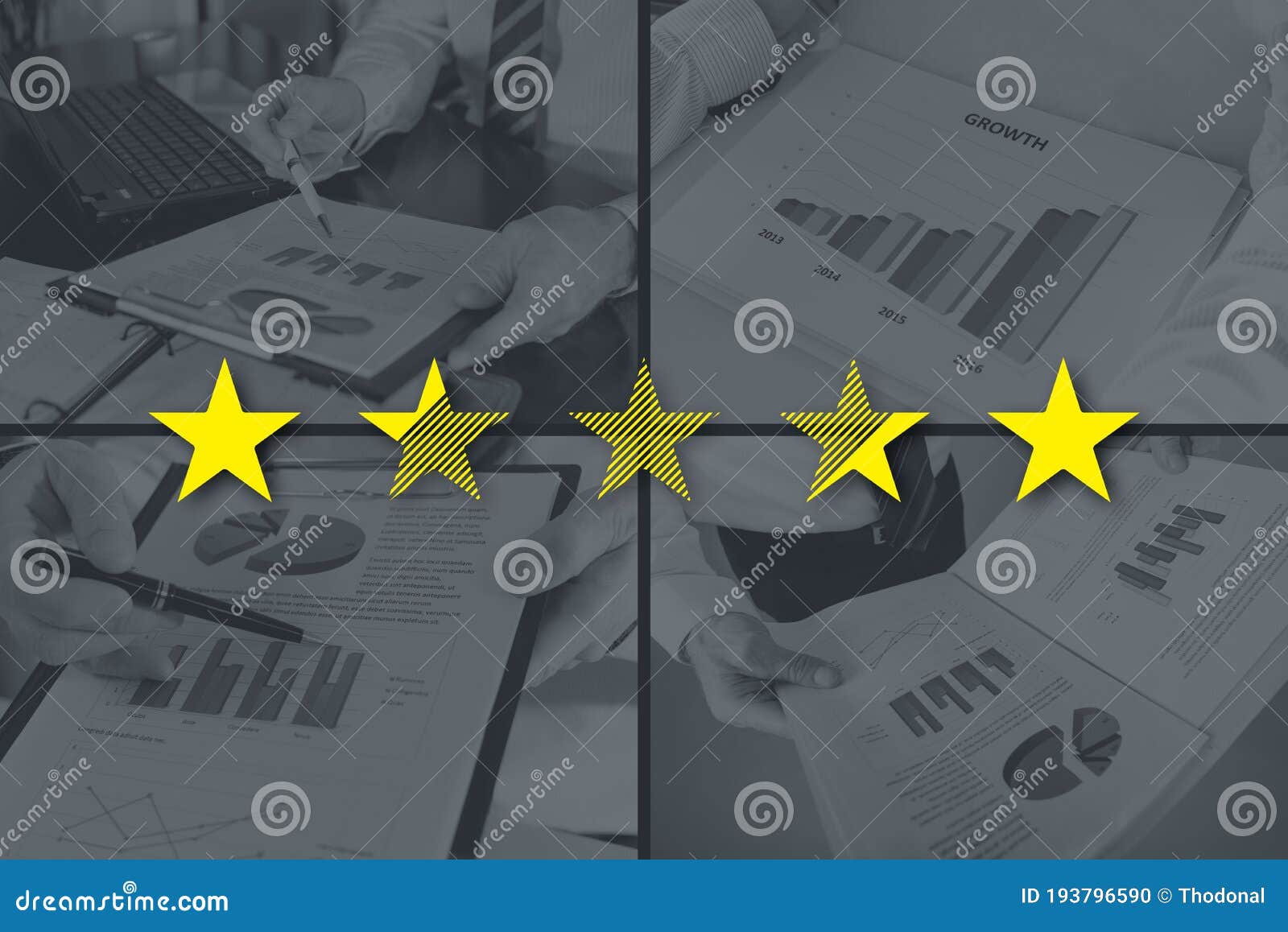 Concept of rating stock photo. Image of stars, experience - 193796590