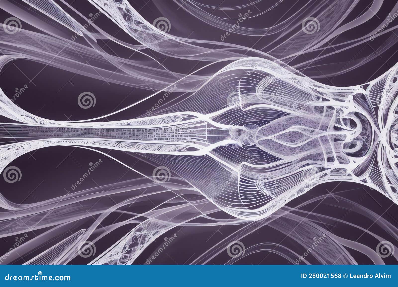 X Ray Results of Back Injury.AI Generated Stock Illustration ...