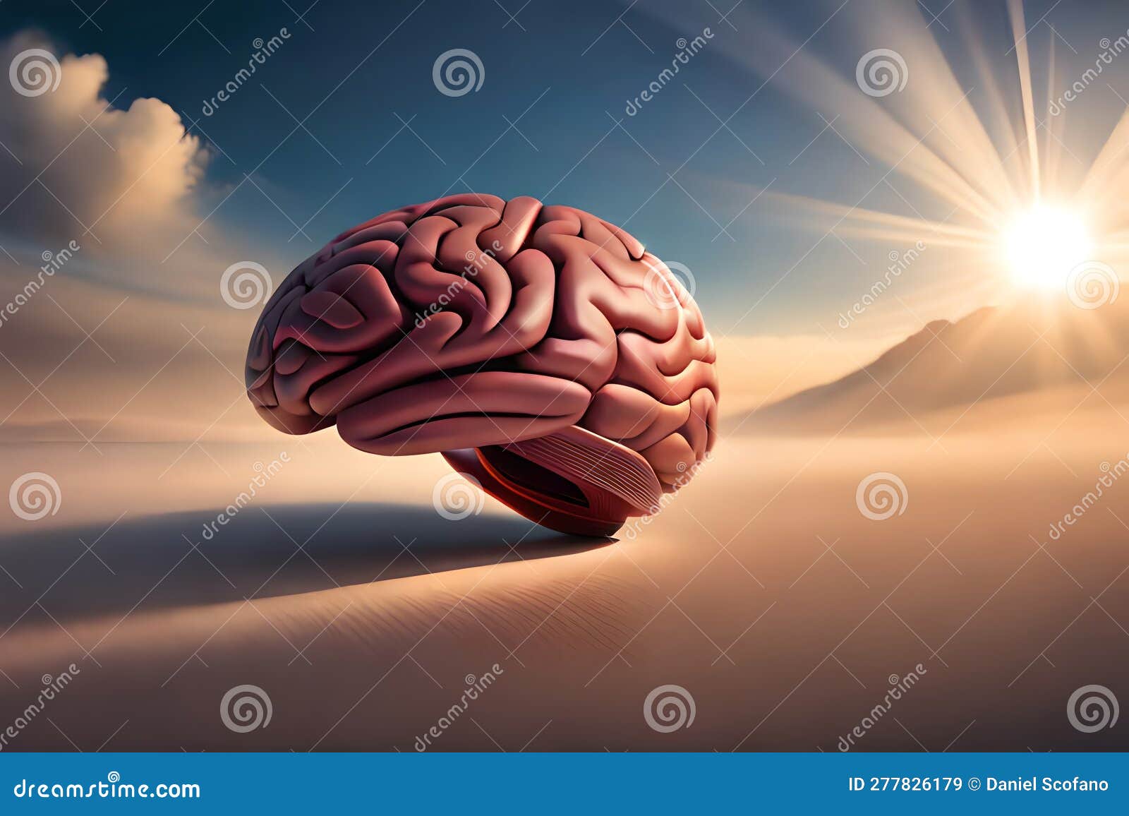 Realistic Brain Anatomy Vector Illustration | CartoonDealer.com #245620786