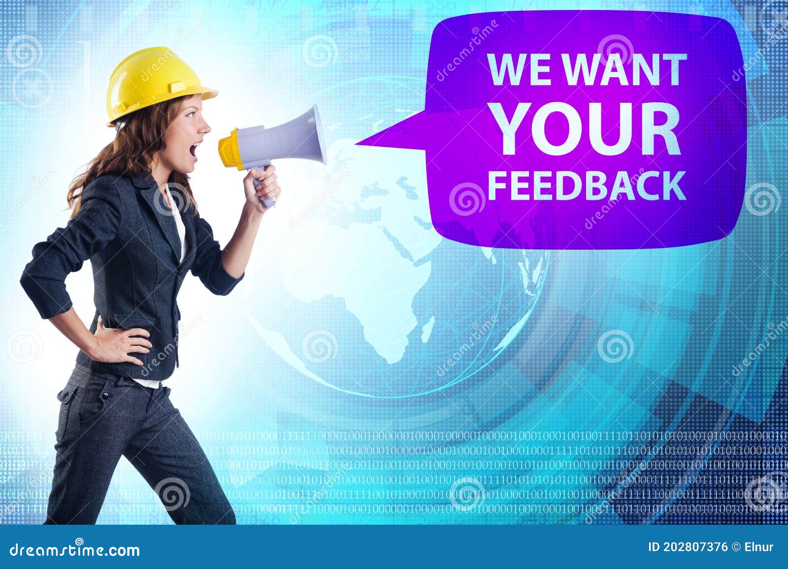 Concept of Receiving Feedback from Customers Stock Photo - Image of ...