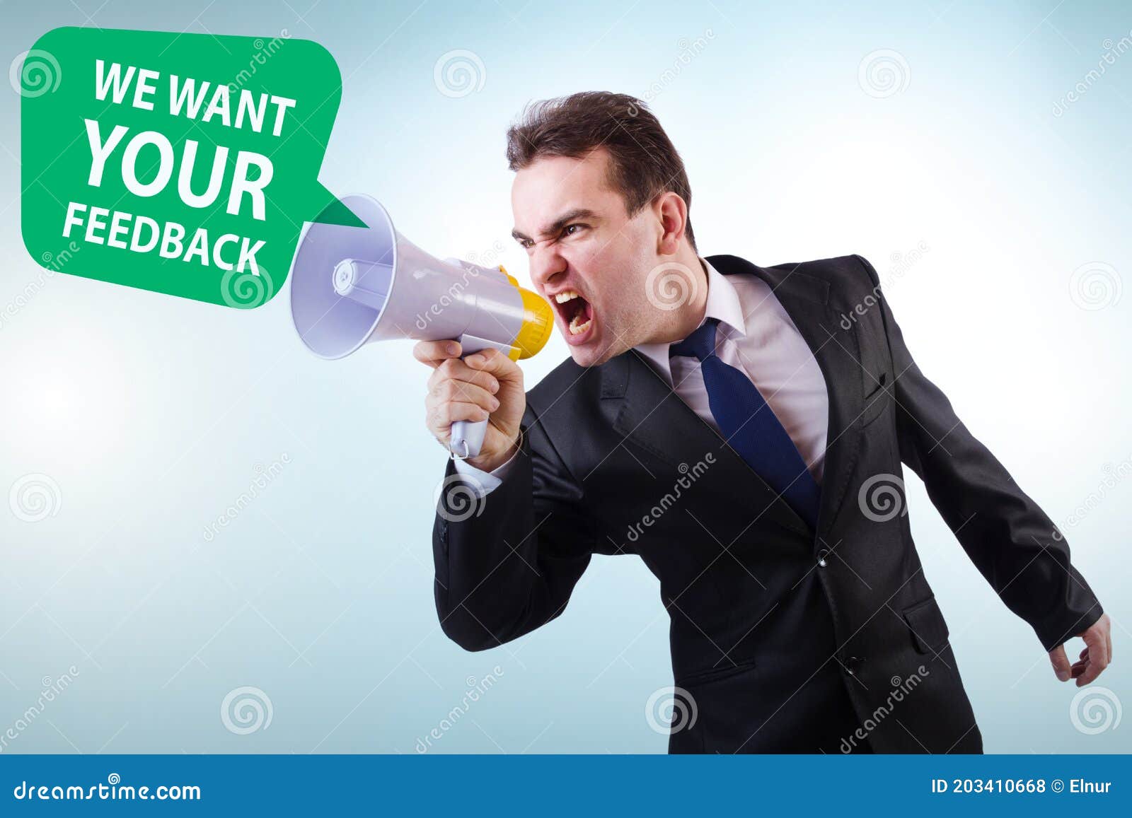 Concept of Receiving Feedback from Customers Stock Photo - Image of ...