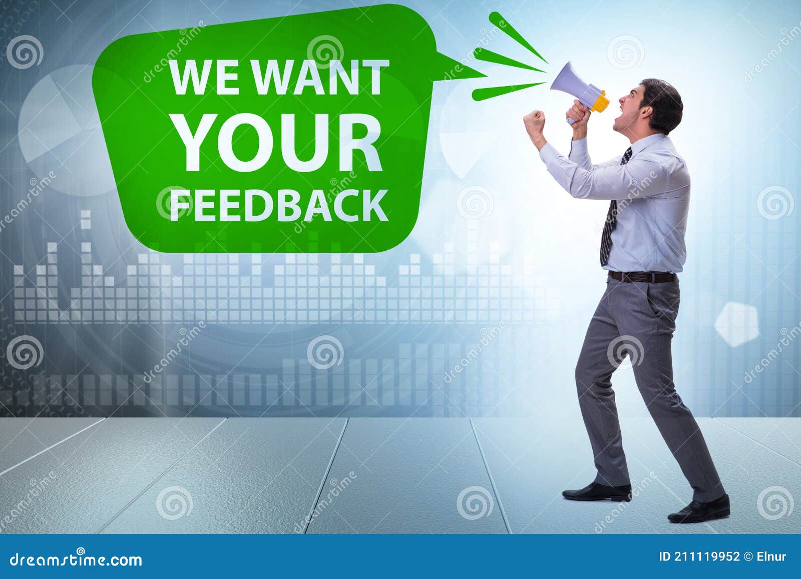 Concept of Receiving Feedback from Customers Stock Photo - Image of ...